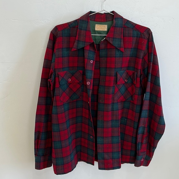 Pendleton | Shirts | Vintage Pendleton Flannel Shirt | Poshmark